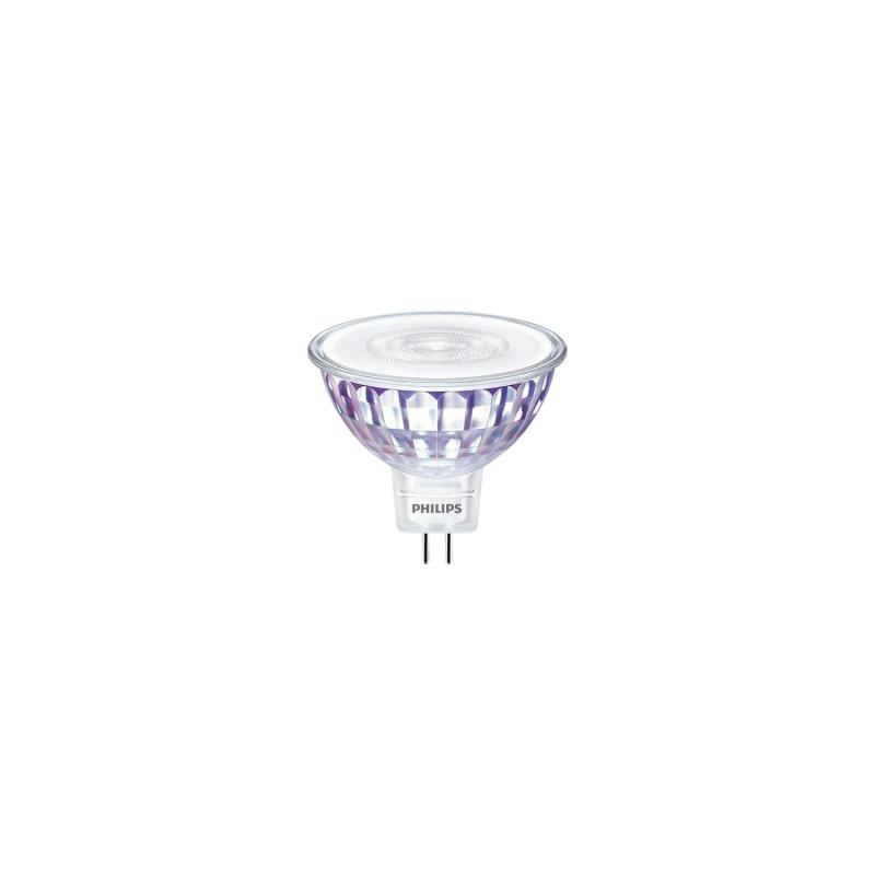 LED Lamp 12V GU5.3 5.8W 490 lm MR16 PHILIPS SpotVLE 36º - Ledkia
