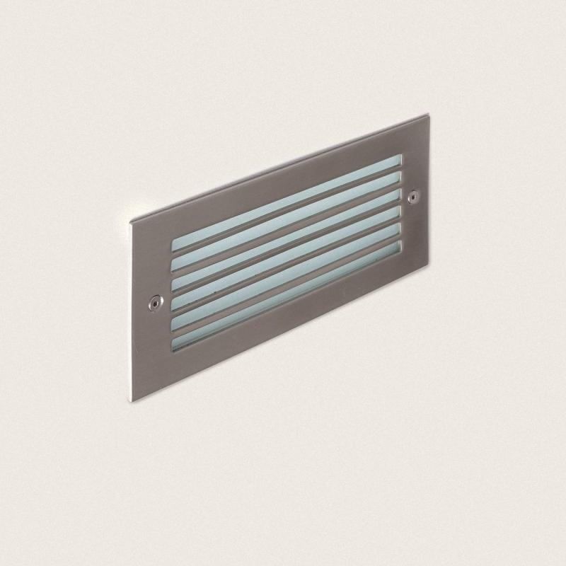 9W Drive Outdoor Recessed Wall Spotlight in Black - Ledkia