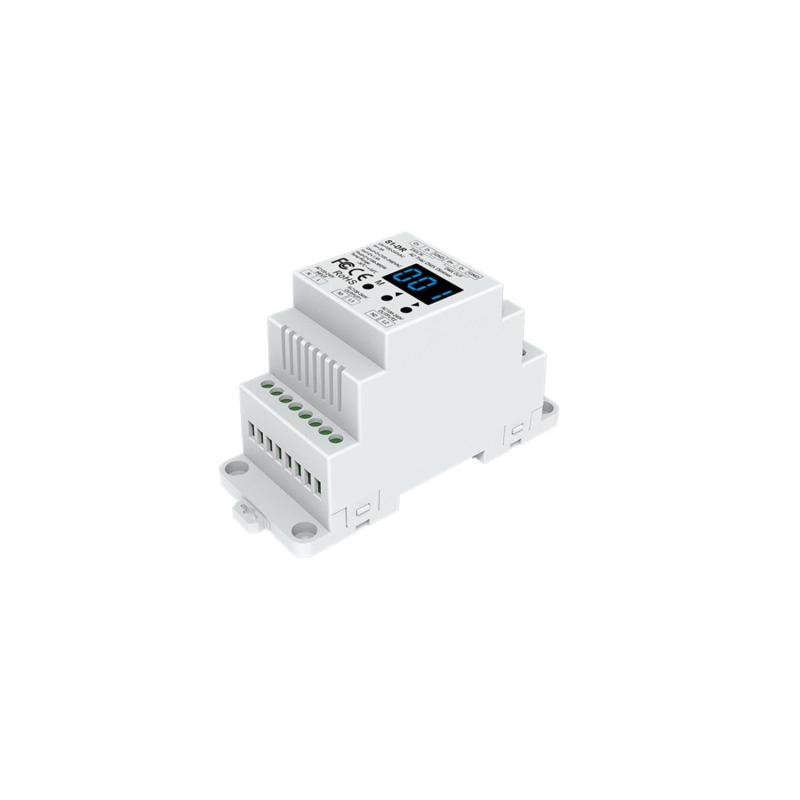 TRIAC AC DMX512 & RMD 2-Channel LED Dimmer 1.5A SKYDANCE S1-DR for DIN ...