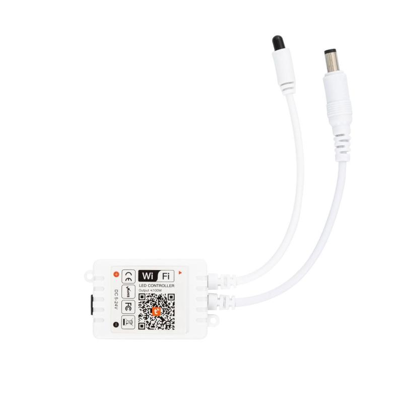 Controller Dimmer WiFi für Einfarbige LED-Streifen 12/24V DC - Ledkia Controller Dimmer WiFi für Einfarbige LED-Streifen 12/24V DC - Ledkia