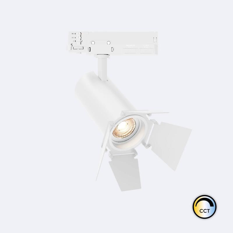 Fasano Cinema 20W 3-Circuit Track Dimmable CCT Selectable LED Spotlight ...