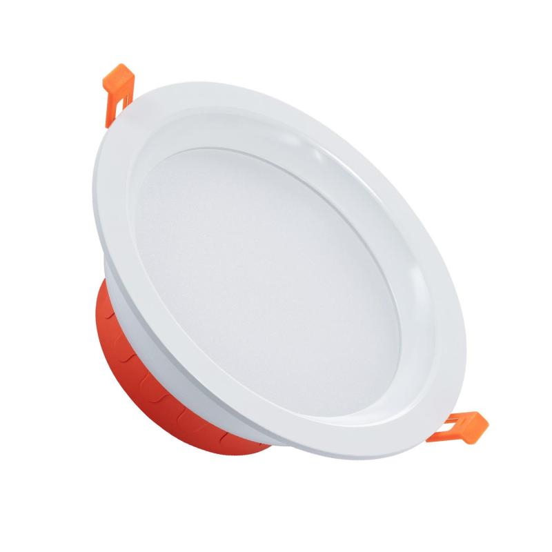 Round 16W LED Downlight Ø165mm LUX CRI90 IP44 - Ledkia