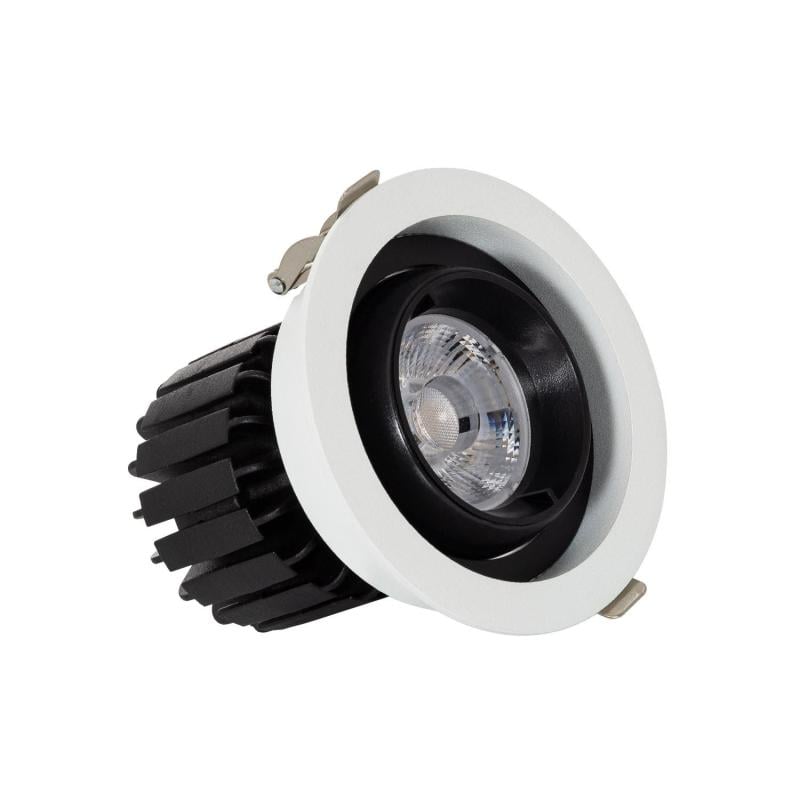 Downlight COB Richtbaar 360º Rond LED 12W Zaag maat Ø 100 mm CRI90 ...