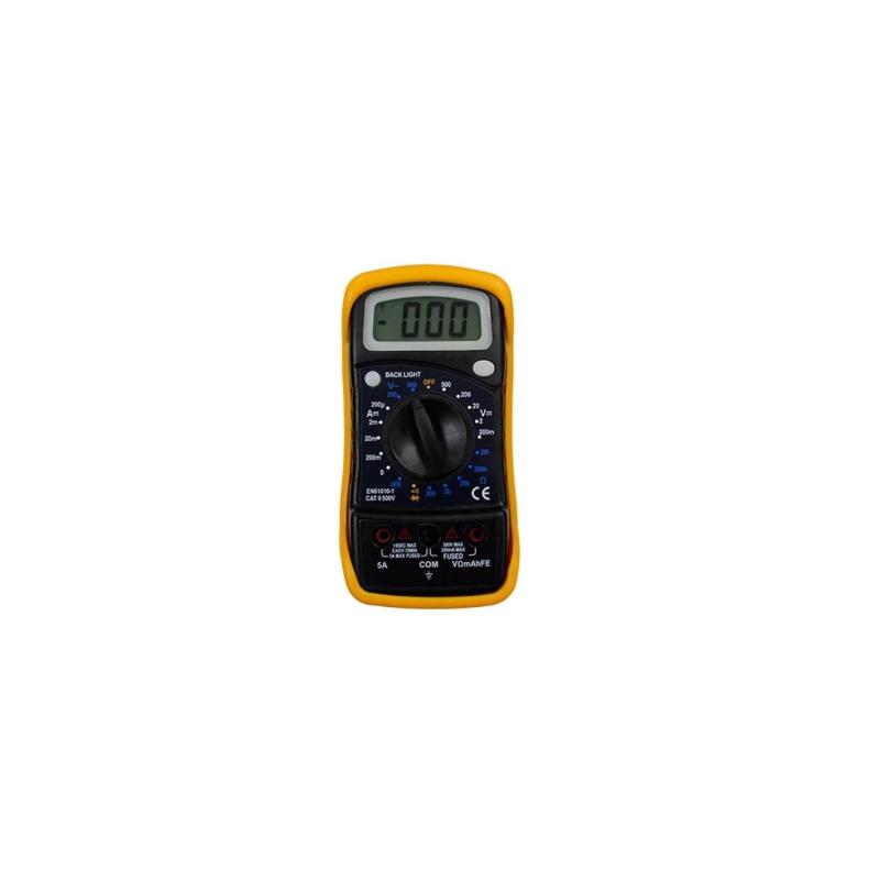 Basic Digital Multimeter Multi Tester 500V AC/DC 5A AC - Ledkia
