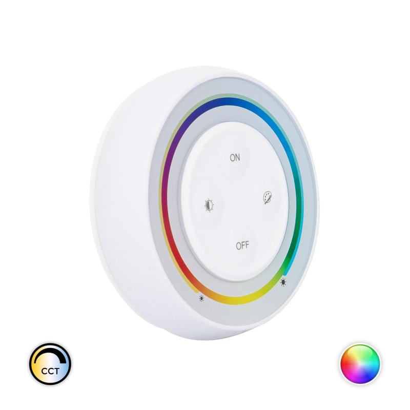 MiBoxer S2-W Rainbow RF Remote for RGB+CCT LED Dimmer - Ledkia