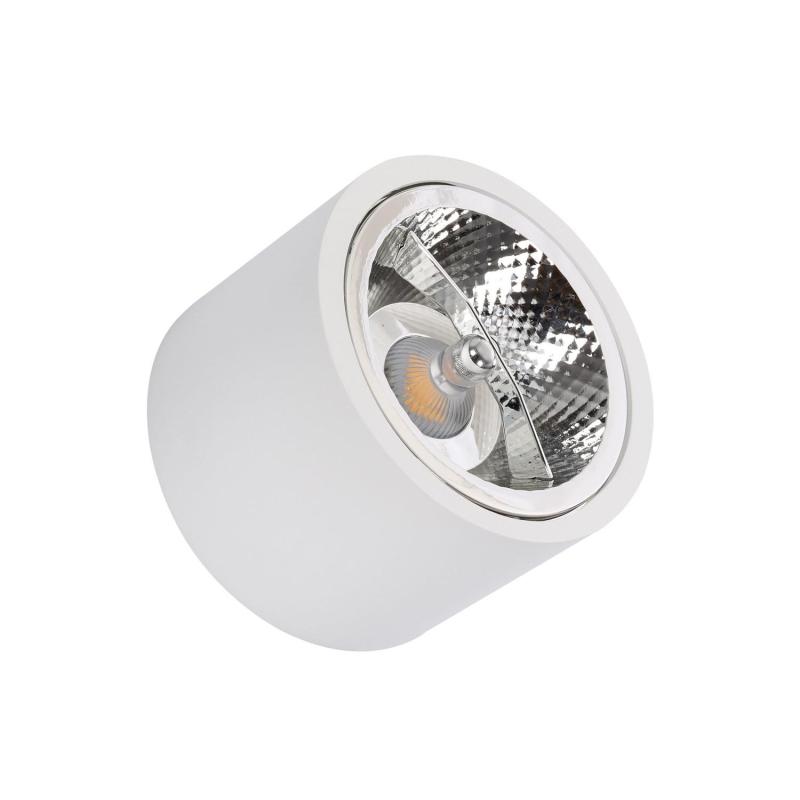 Round Surface 15W LED Spotlight GU10 AR111 - Ledkia