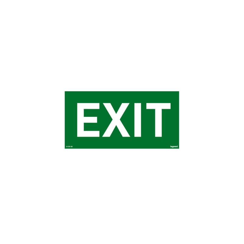 LEGRAND 661680 Exit Marking Label - Ledkia