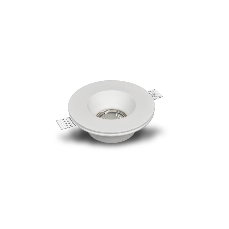 Round Downlight Bezel Ø133mm Cut Out UGR17 Plasterboard Integration for ...