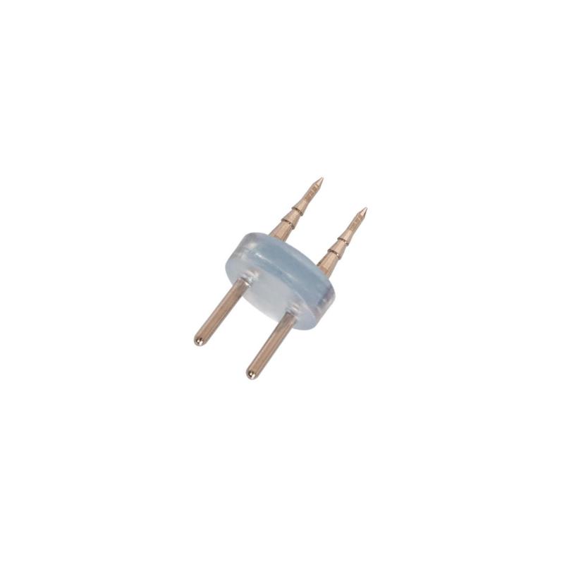 2 PIN-Stecker für Runden Neonstreifen 360º y LED-Schlauch 220V AC IP65 ...