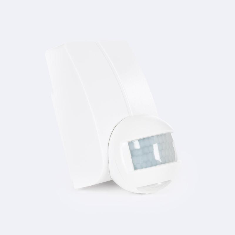 360º PIR Motion Sensor Wall and Corner IP54 White - Ledkia