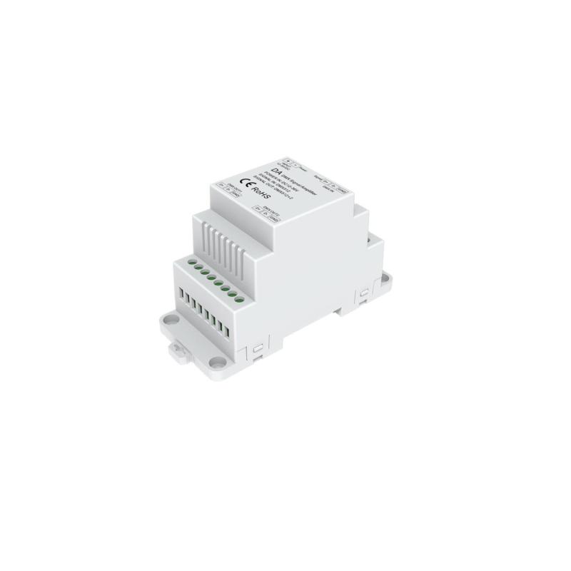 12-36V DC DMX512 2 Channel Amplifier for DIN Rail - Ledkia