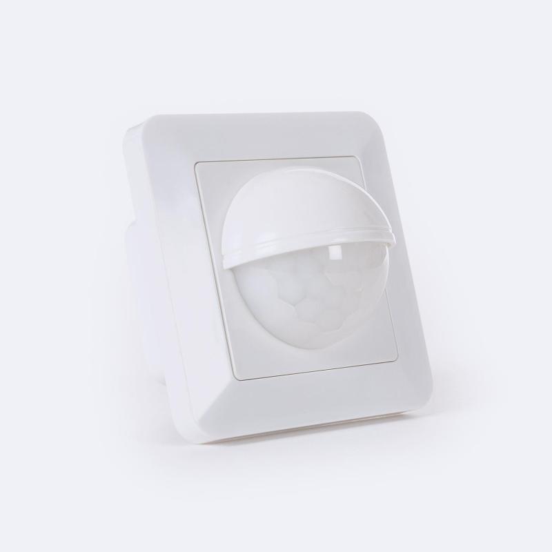 Round Wall Mechanism PIR Motion Sensor 120º - Ledkia