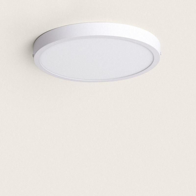 LED 24W Circular Superslim Ceiling Lamp Selectable CCT Ø280 mm - Ledkia