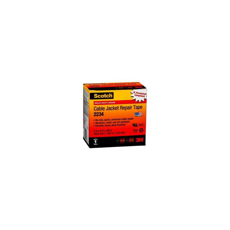 3M Scotch 2234 Electrician's Bundling Tape 400V/mil(50mm x 1.8m) 3M ...