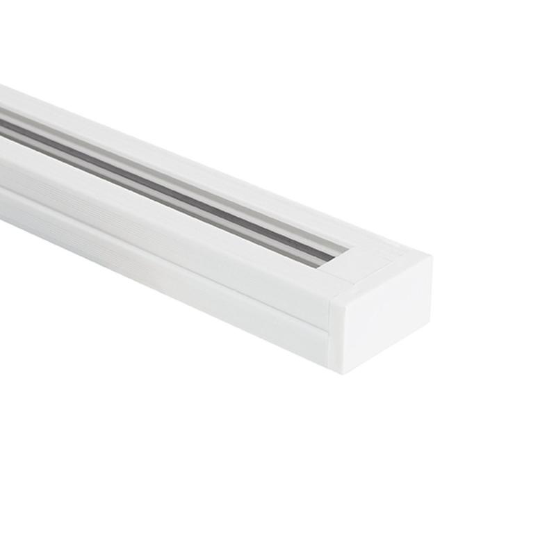 Eenfasige PC Rail voor LED Spotlights 2 Meters - Ledkia