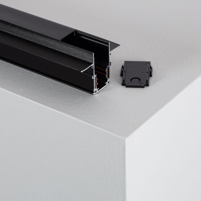 1m Recessed 48V 20mm Magnetic Track - Ledkia