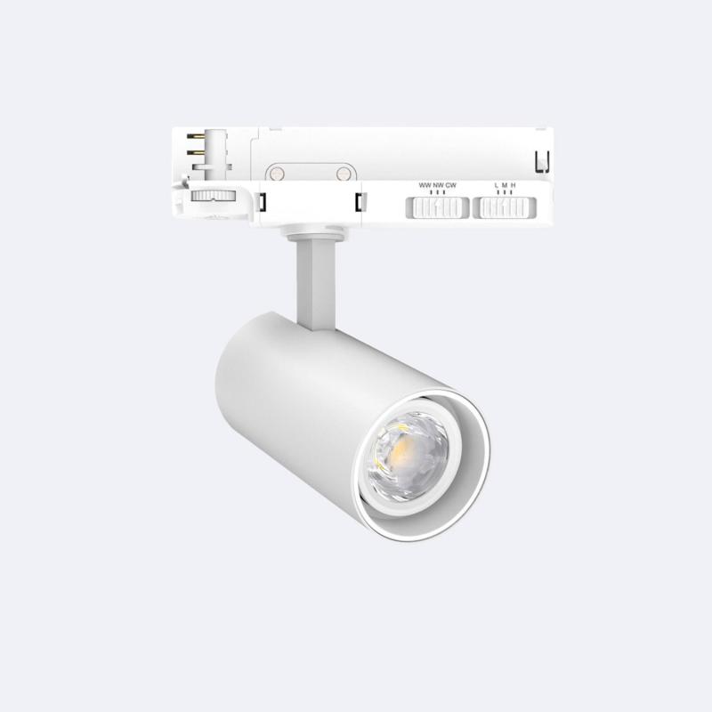 3-Circuit Track LED Spotlight 20W Fasano Dimmable White - Ledkia