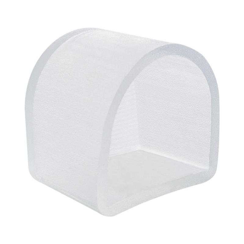 End Cap for 220V AC 60LED/m 7.5 W/m Monochrome Semicircular 180º LED ...