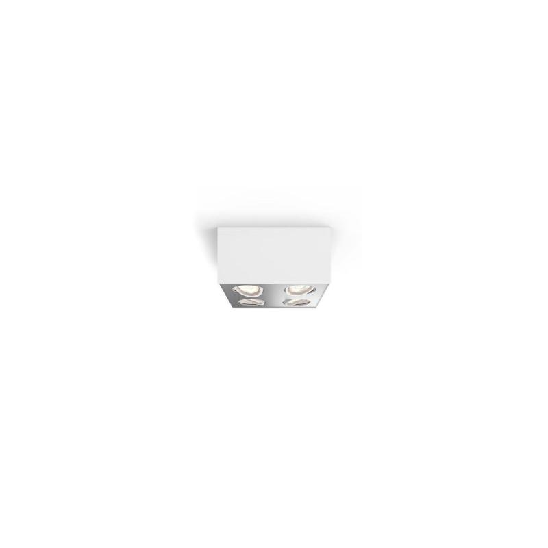PHILIPS Box Warmglow 18W Four Spotlight LED Ceiling Lamp - Ledkia