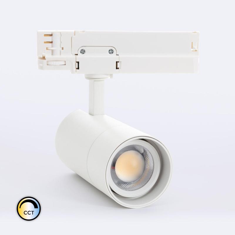 3-Circuit Track LED Spotlight 20W Wild Selectable CCT Dimmable Multi ...