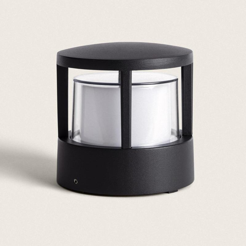 Visby 5W Aluminium Outdoor Fence Post Light 11cm - Ledkia