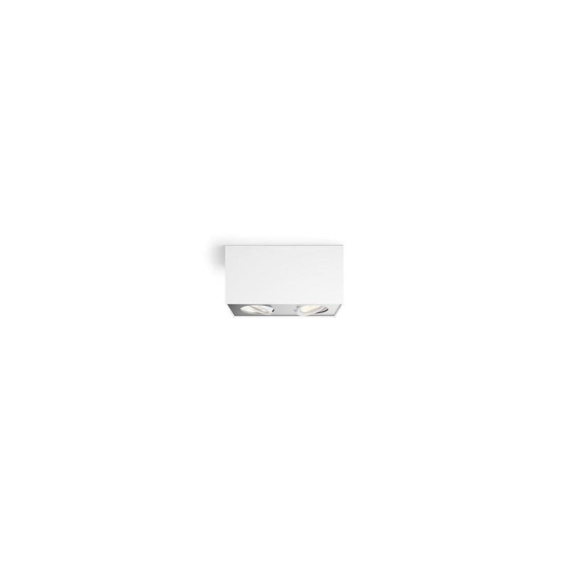 PHILIPS Box Warmglow Two Spotlight 9W LED Ceiling Lamp - Ledkia