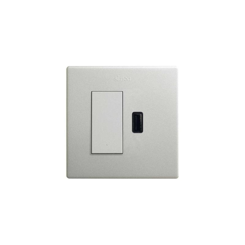 Monoblock Switch Kit + USB Smartcharge SIMON 270 27191610 - Ledkia