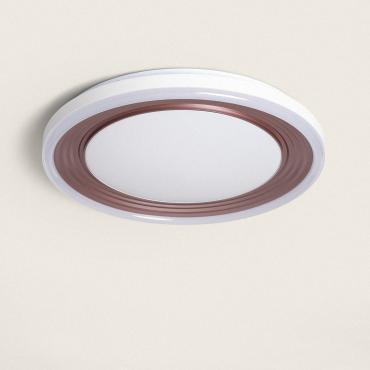 Desse 24W Round Metal LED Surface Panel - Ledkia