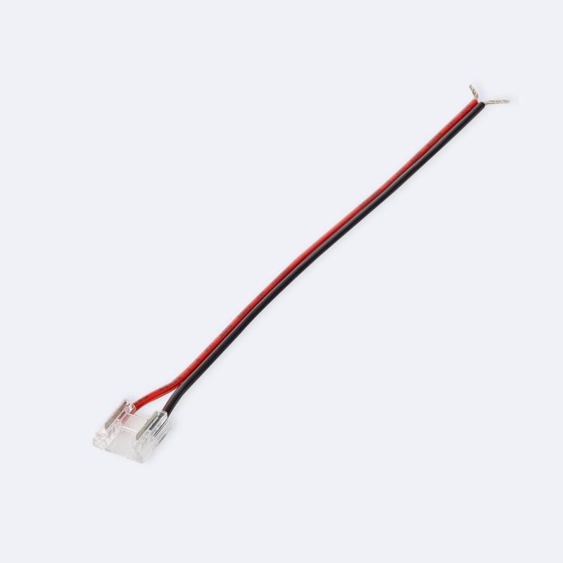 Connector with Cable for 12/24V DC SMD & COB LED Strip 8mm Wide IP20 ...