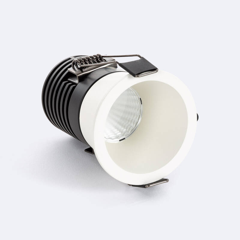 Spot Downlight LED 7W Rond MINI Dimmable Dim to Warm Coupe Ø 55 mm - Ledkia