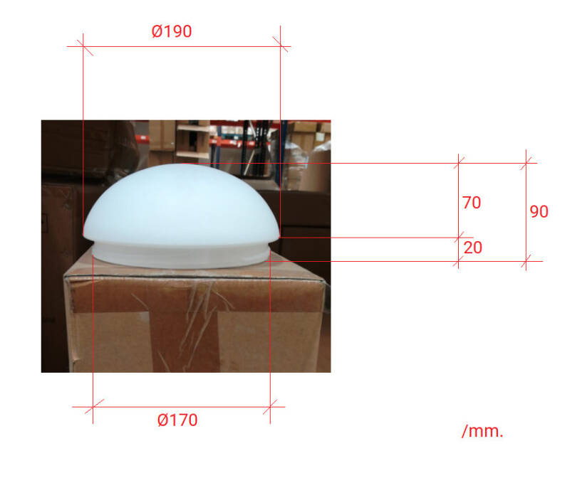 [AMAZON] Bol voor Ventilator - Ledkia