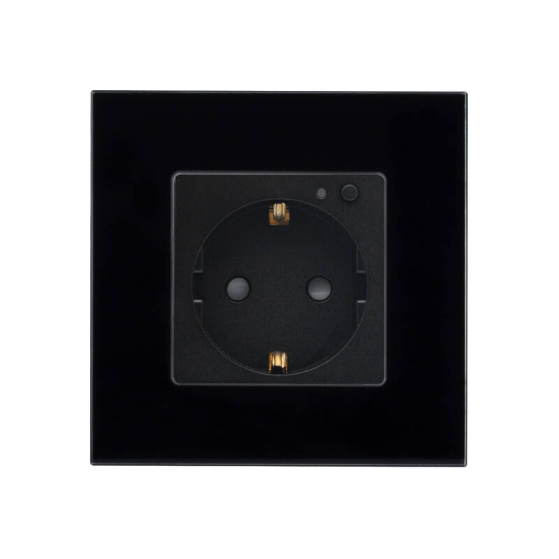 Steckdose Schuko Typ-F WiFi mit PC Rahmen - Ledkia
