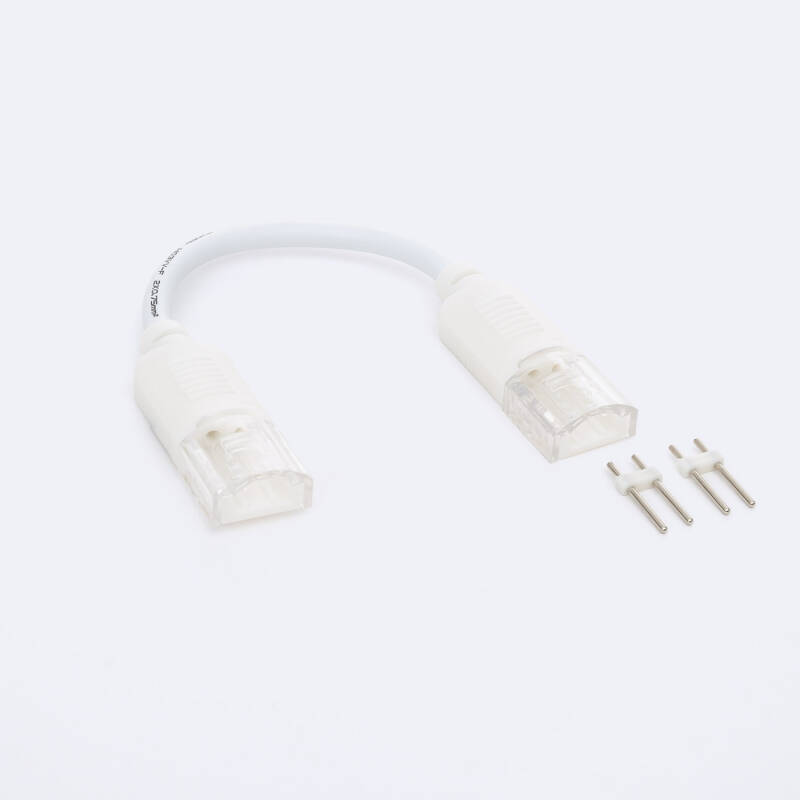 Double Quick Connector with Cable for 220V AC COB LED Strip 12mm Wide ...