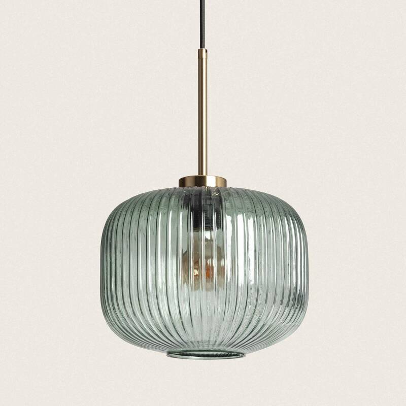 Edwin Glass Pendant Lamp - Ledkia
