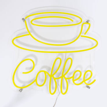 Neon LED Coffee Sign - Ledkia
