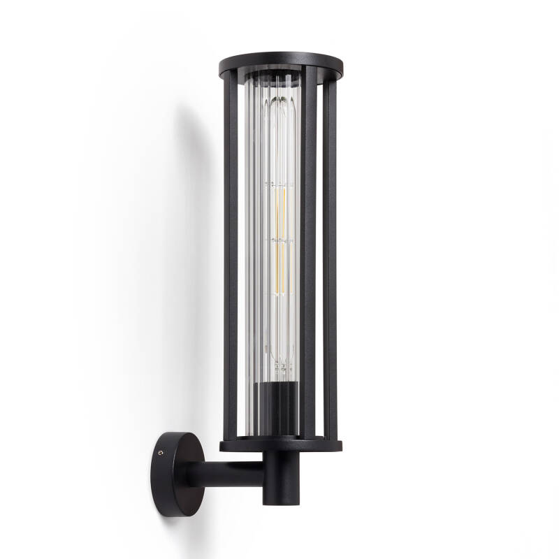 Norwich Aluminium & Glass Outdoor Wall Lamp - Ledkia