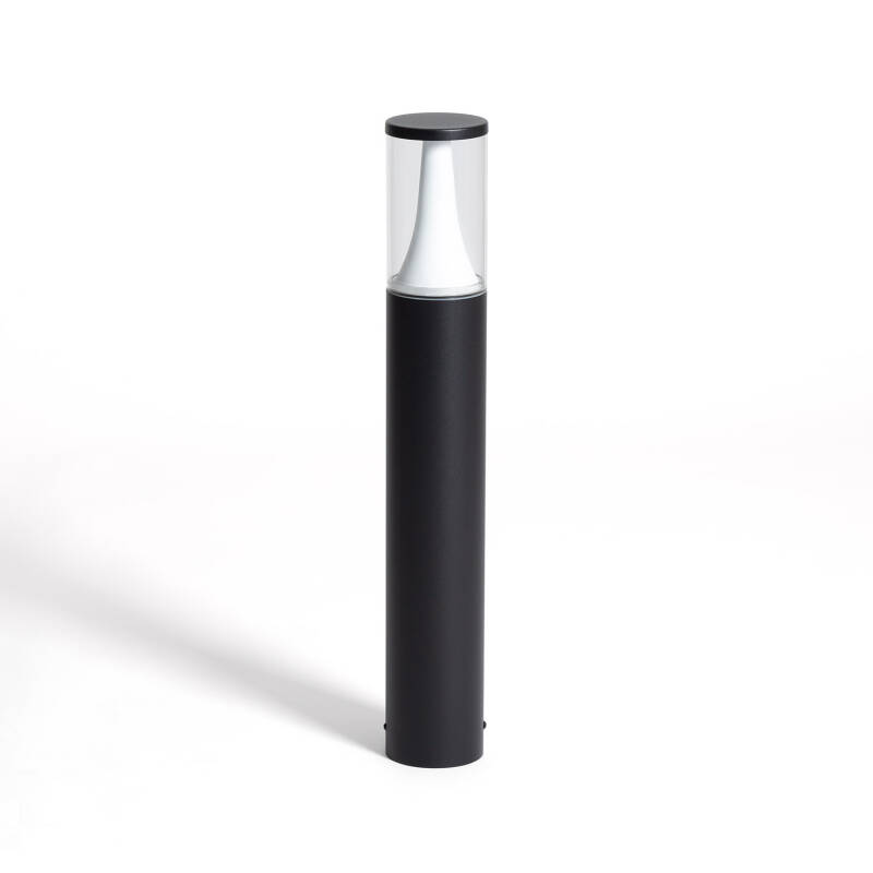 Canu Outdoor Bollard in Black 60cm - Ledkia