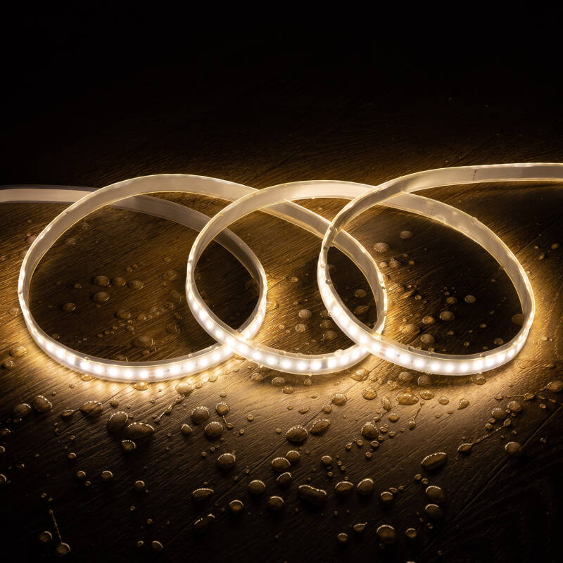 10m 24V DC Digital SPI Monochrome LED Strip 120LED/m 10mm Wide Cut at ...