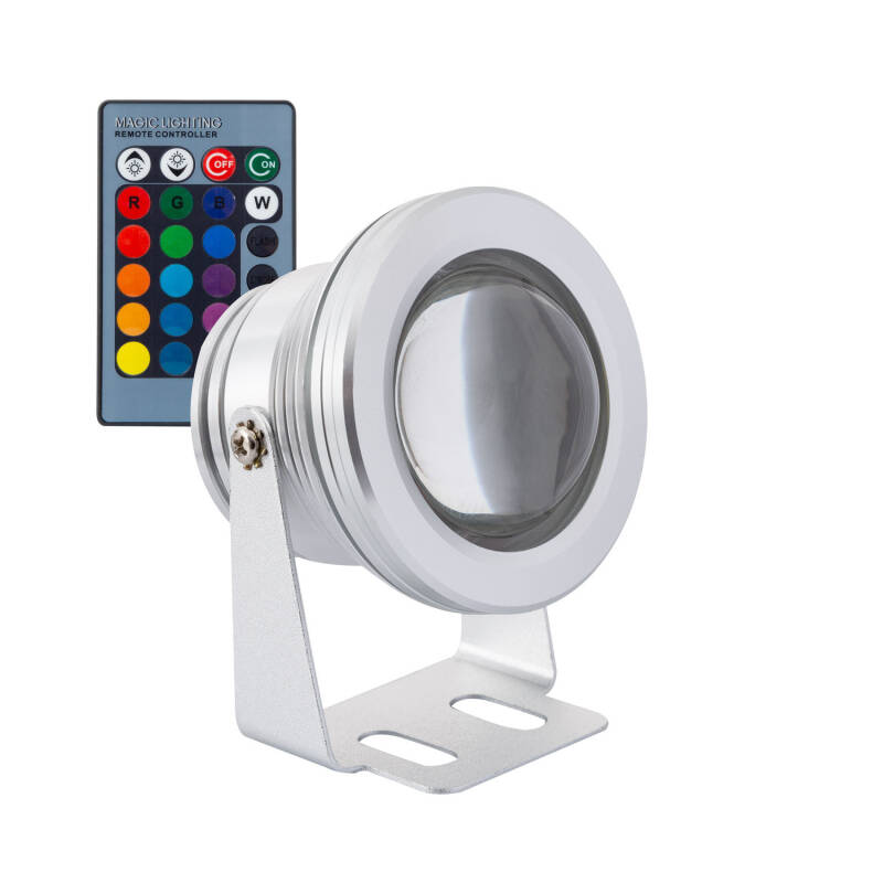 7W RGB LED Surface Spotlight IP67 (12V) - Ledkia