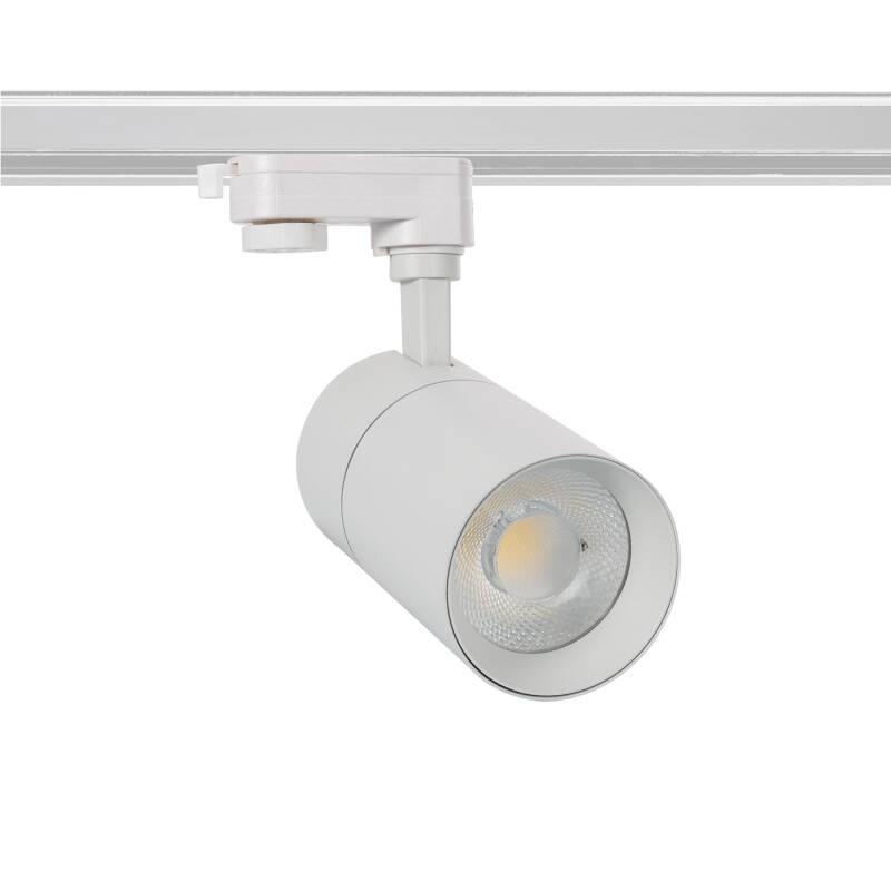 Mallet 20W 3-Circuit Track Dimmable CCT Selectable LED Spotlight - Ledkia