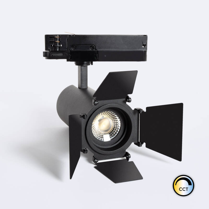 30W Fasano Cinema Dimmable Selectable CCT LED Spotlight for 3-Circuit ...