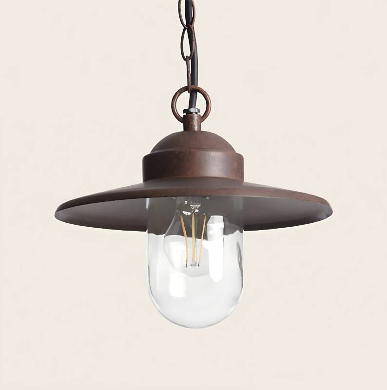 Perth Aluminium Outdoor Pendant Lamp - Ledkia