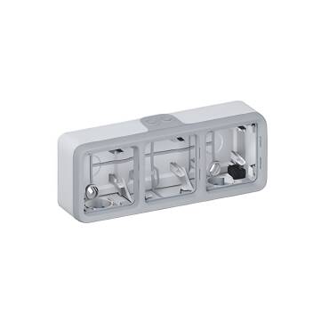 LEGRAND Plexo 069679 3 Element Horizontal Junction Box - Ledkia
