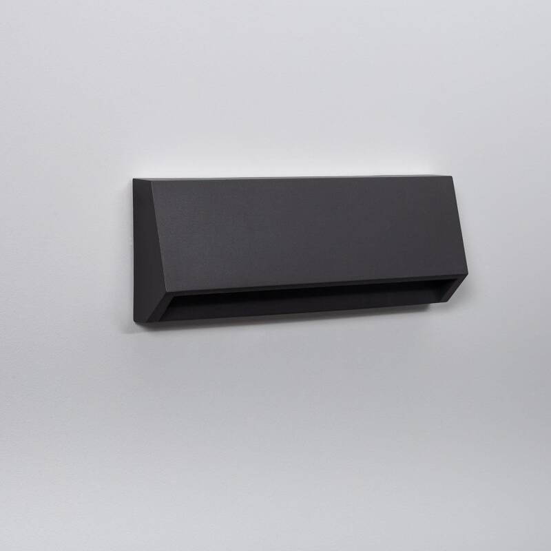 3W Tunez Rectangular Surface Outdoor LED Wall Light in Anthracite - Ledkia