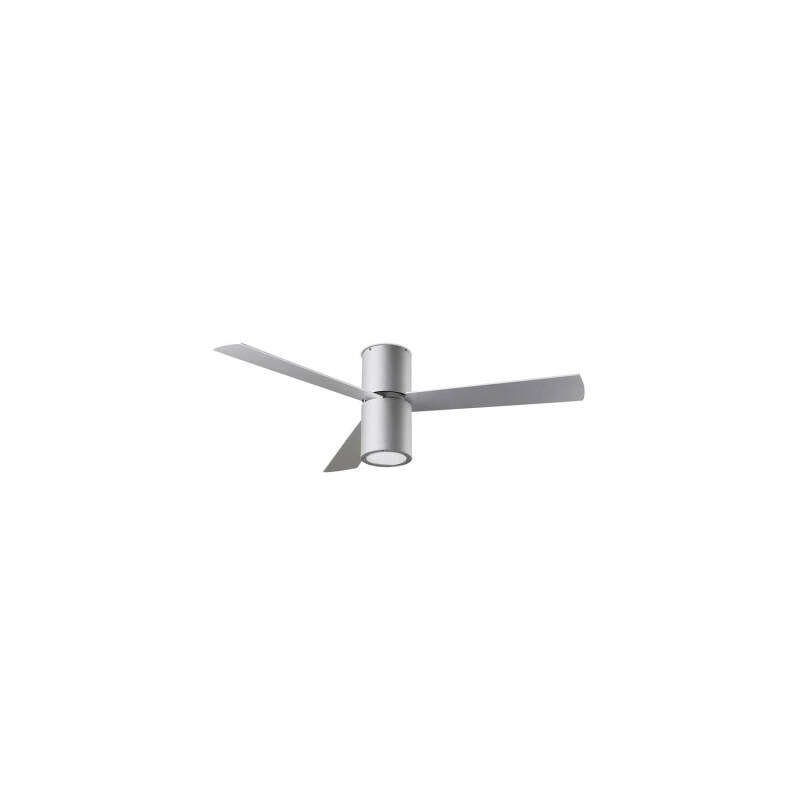 Formentera Reversible Blade Ceiling Fan with AC Motor in Grey LEDS-C4 ...
