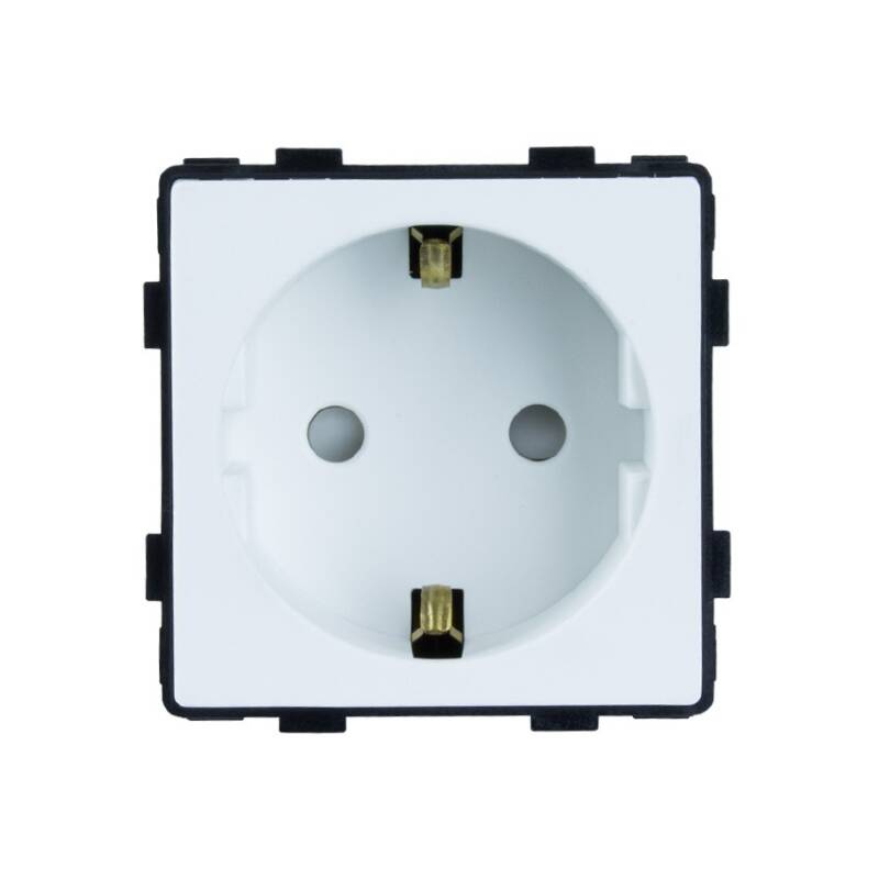 Steckdose Schuko Typ F Modern - Ledkia