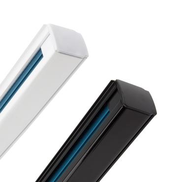 Driefasige rail Aluminium voor LED Spotlights 2 meter - Ledkia