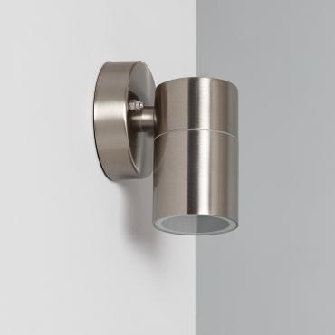 Satin Stainless Steel Outdoor Wall light - Ledkia
