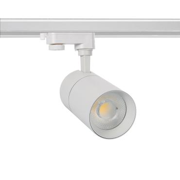 3-Circuit Track LED Spotlight 30W Mallet Dimmable White - Ledkia