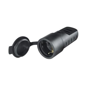 Type-F Extension Plug 2P+T 16A 250V AC - Ledkia